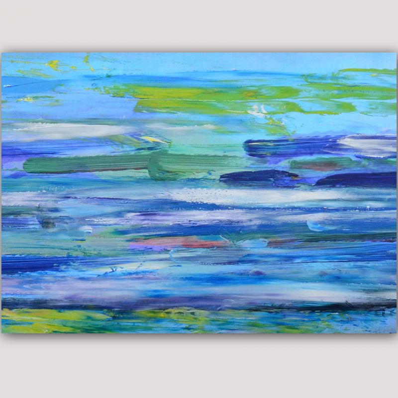 Tableau abstraite profondeur - grecaridea