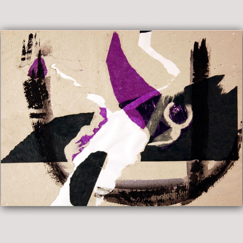 Abstract painting discern - grecaridea